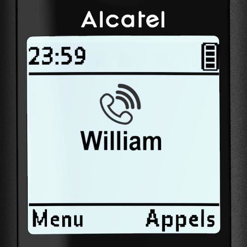 ALCATEL - F890 voice duo noir - Cdiscount Téléphonie