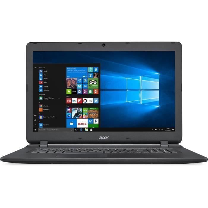 ACER PC Portable Aspire ES1-732-P8JS 17,3" - RAM 8Go - Pentium N4200 ...