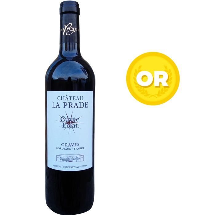 Château La Prade Cuvée Eclat 2014 Graves - Vin rouge de Bordeaux - La ...