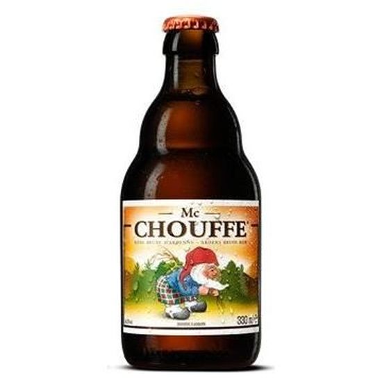 BRASSERIE D'ACHOUFFE MC Chouffe Bière Brune - 33 cl - 8 % - La cave Cdiscount