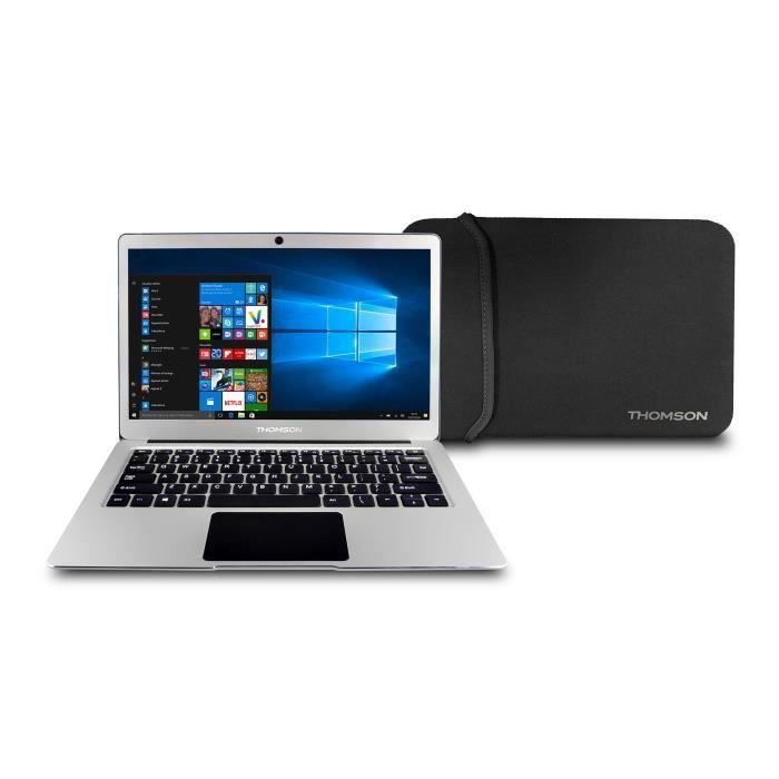 THOMSON - PC Portable - TH13-X4 - 13,3" - RAM 4 Go - Intel Celeron ...