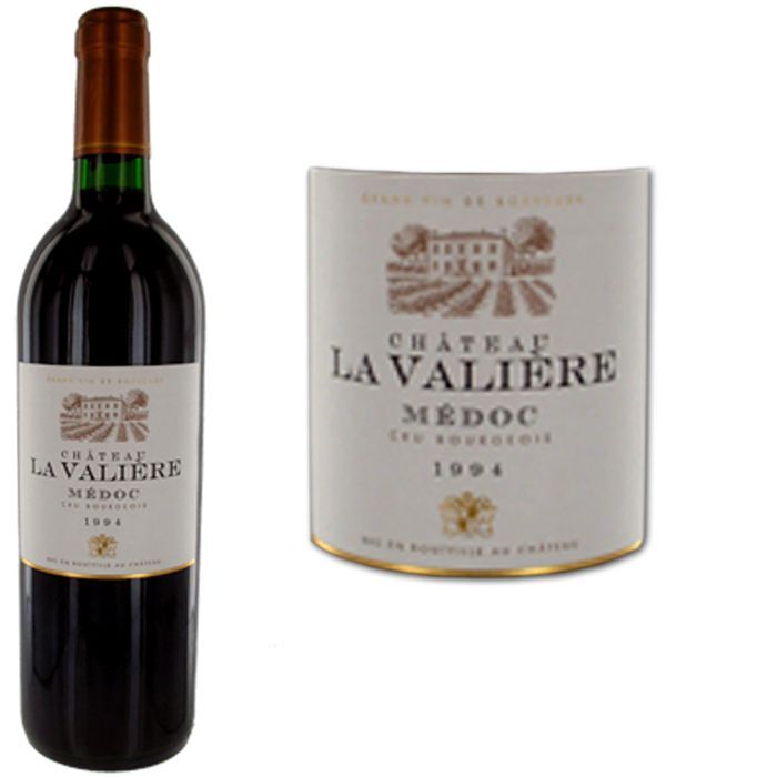 Château La Valière Médoc Cru Bourgeois 1994 - La cave Cdiscount