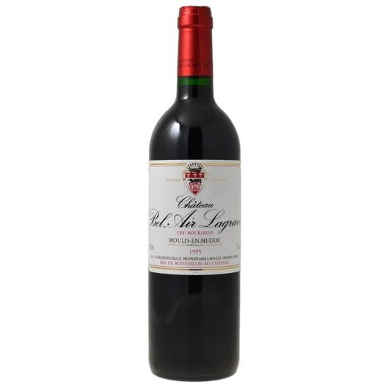 Château Bel Air Lagrave 1995 Moulis en Médoc Cru Bourgeois - Vin rouge de Bordeaux - La cave ...