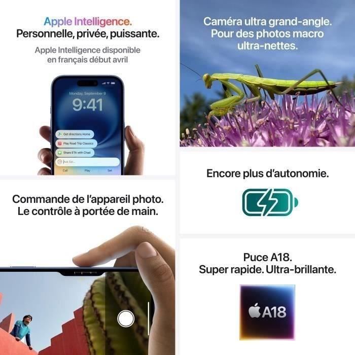 APPLE iPhone 16 Plus 256GB Teal - Cdiscount Téléphonie