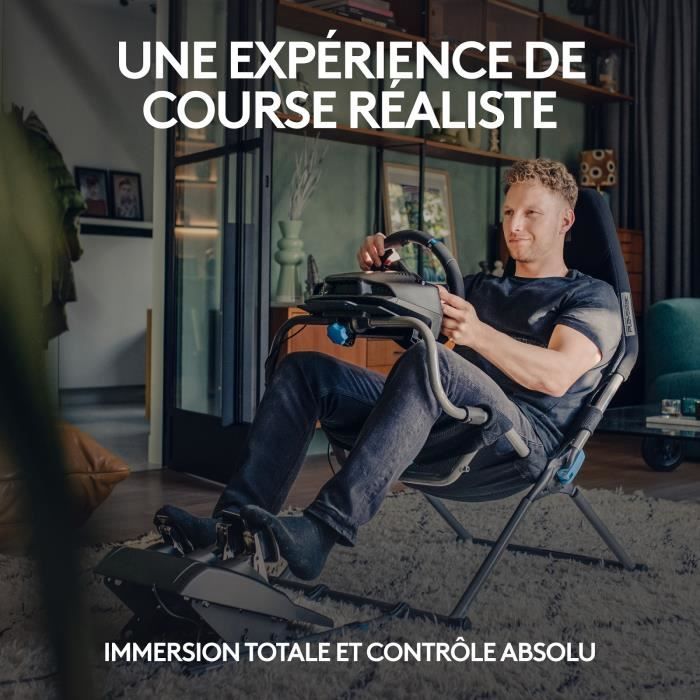 Pack Volant de Course G29 Driving Force LOGITECH - PS5 et PC + Siège de ...