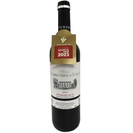Château La Commanderie de Gombeau 2020 Bordeaux - Vin rouge de Bordeaux ...