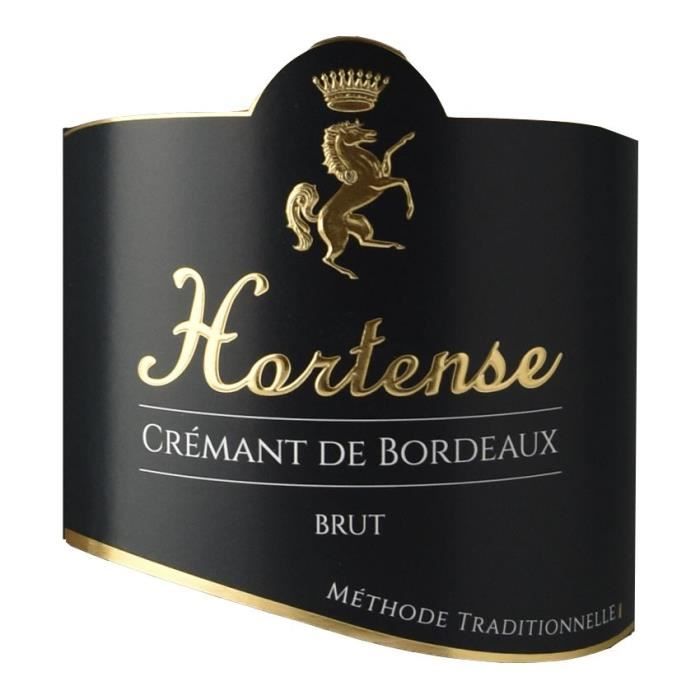 Hortense Crémant de Bordeaux - Brut - La cave Cdiscount
