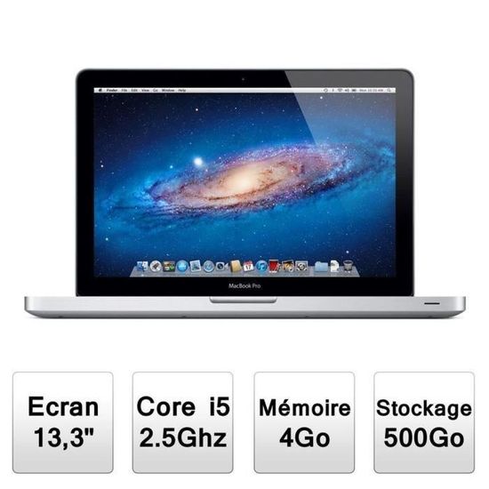 Apple PC Portable MacBook Pro 13" (MD101F/A) - Cdiscount Informatique