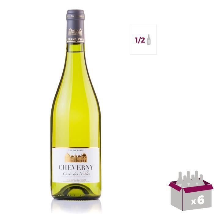 Cuvée des nobles 2023 Cheverny - Vin blanc de Loire - 37,5 cl x6 - La ...