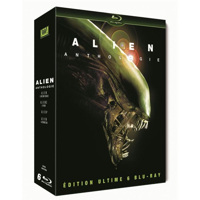 Blu-Ray Coffret alien quadrilogy : alien 1 ; al... - Cdiscount DVD