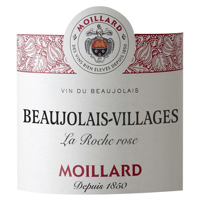 Moillard La Roche Rose 2025 Beaujolais-Village - Vin rouge de ...