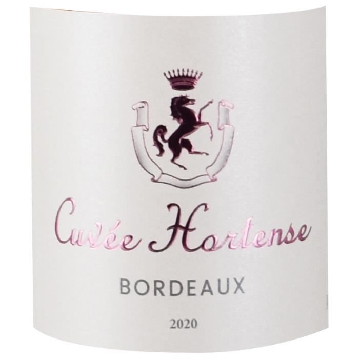 Cuvée Hortense ROSE 2024 Bordeaux - Vin rosé de Bordeaux - La cave ...
