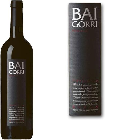 Baigorri Reserva Rioja 2006 - La cave Cdiscount