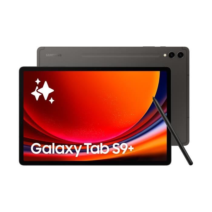 Tablette Tactile Samsung Galaxy Tab S9 12 4 5g 256go Anthracite