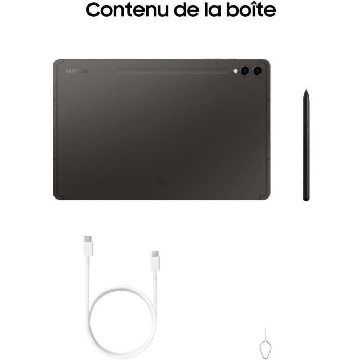 Tablette Tactile SAMSUNG Galaxy Tab S9+ 12,4" WIFI 256Go Anthracite ...