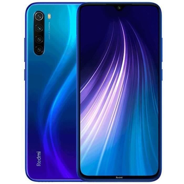 Xiaomi Redmi Note 8 64 Go Bleu - Reconditionné - Excellent état ...