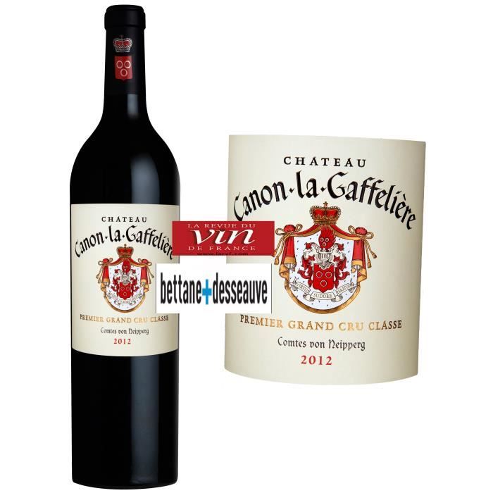 Château Canon La Gaffelière Saint-Emilion 1er Grand Cru Classé Grand Vin de Bordeaux 2014 - Vin ...