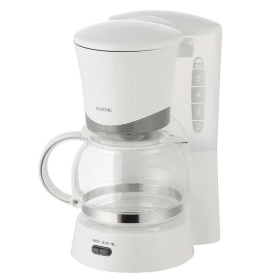 Cafetière filtre OCEANIC Blanc - Cdiscount Maison