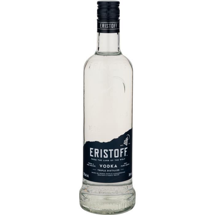 Vodka Eristoff Original - Vodka premium - 37,5%vol - 70cl - La cave ...