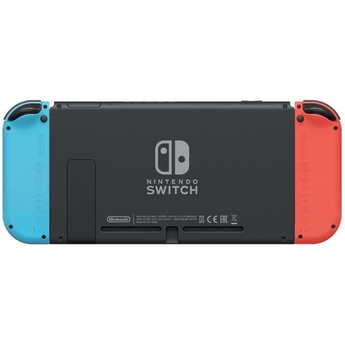 Pack Nintendo Console Nintendo Switch • Bleu Néon And Rouge Néon Ring