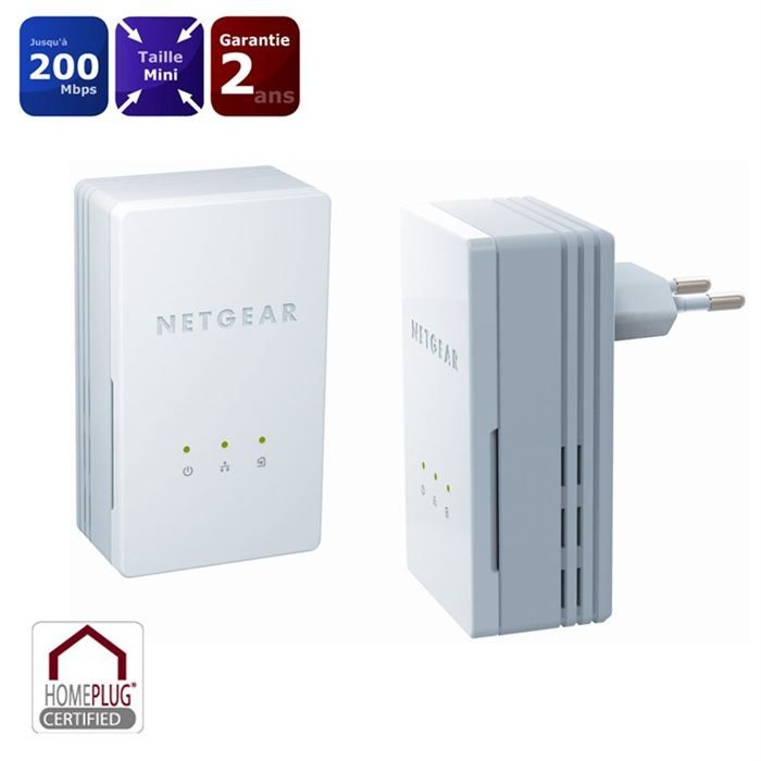 Netgear 2 CPL 200Mbps - Cdiscount Informatique