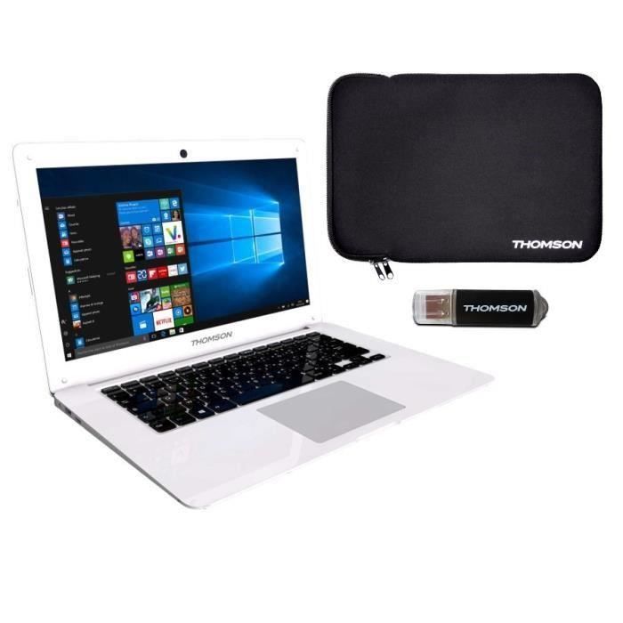 THOMSON PC Portable 14" - RAM 2Go - Intel BayTrail Z3735F - Intel HD ...