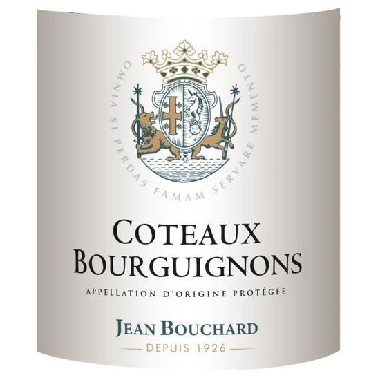 Jean Bouchard 2023 Coteaux Bourguignons - Vin rouge de Bourgogne - La cave Cdiscount