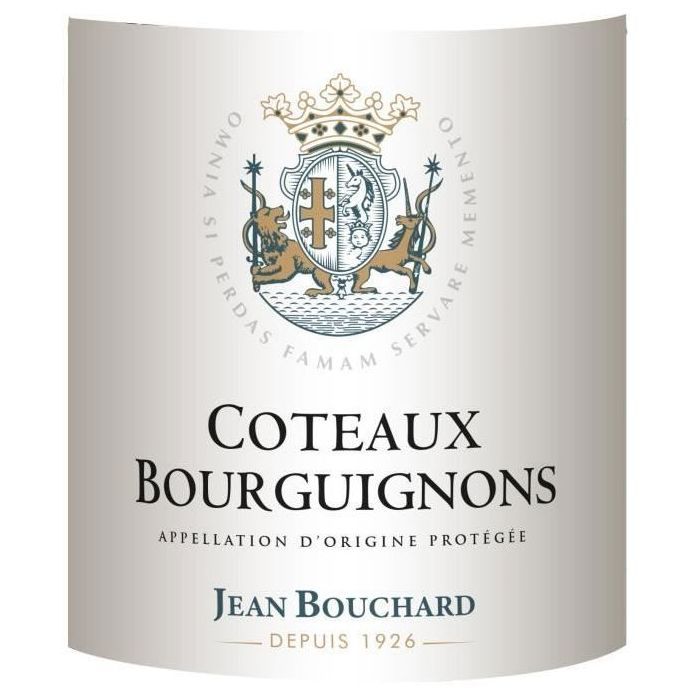 Jean Bouchard 2023 Coteaux Bourguignons - Vin rouge de Bourgogne - La ...