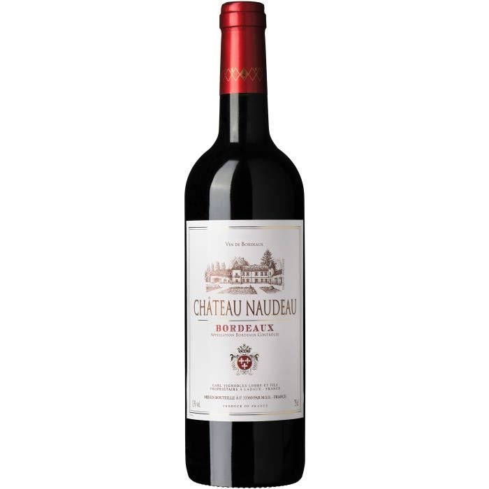 Château Naudeau 2019 Bordeaux - Vin rouge de Bordeaux - La cave Cdiscount
