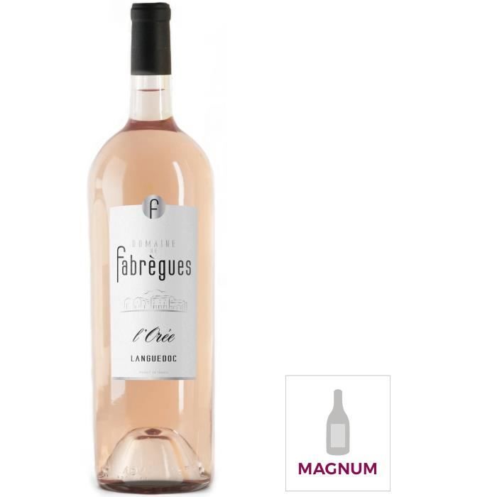 Magnum Domaine de Fabrègues L'Orée Languedoc - Vin rosé de Languedoc ...