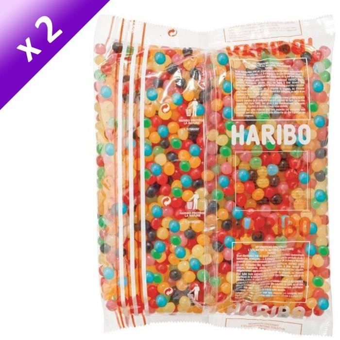 [LOT DE 2] HARIBO Sac 2kg Dragibus Vrac - Cdiscount Au quotidien