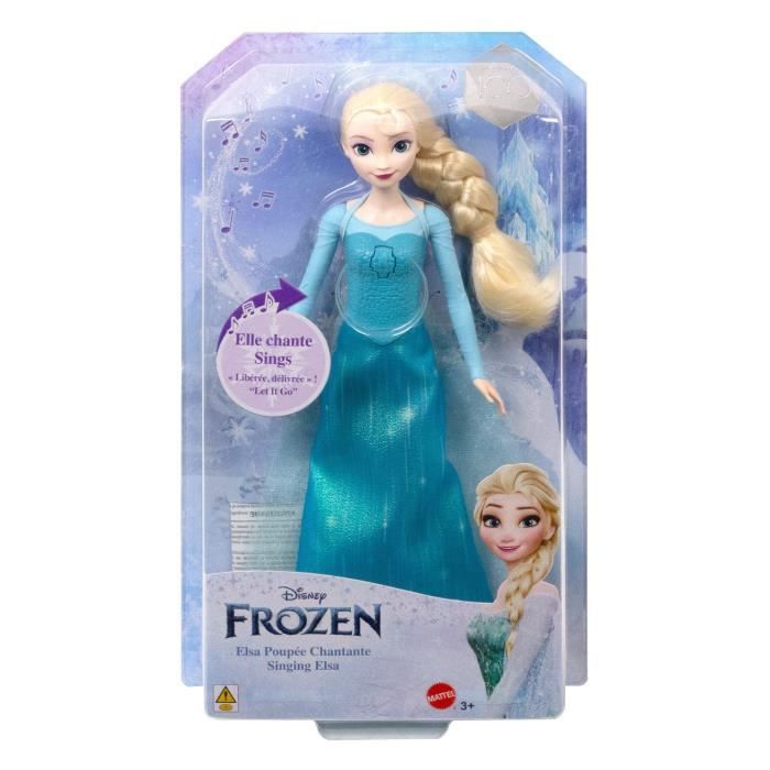 La Reine des Neiges-Elsa-Mattel Poupée Chantante Disney « Libérée ...