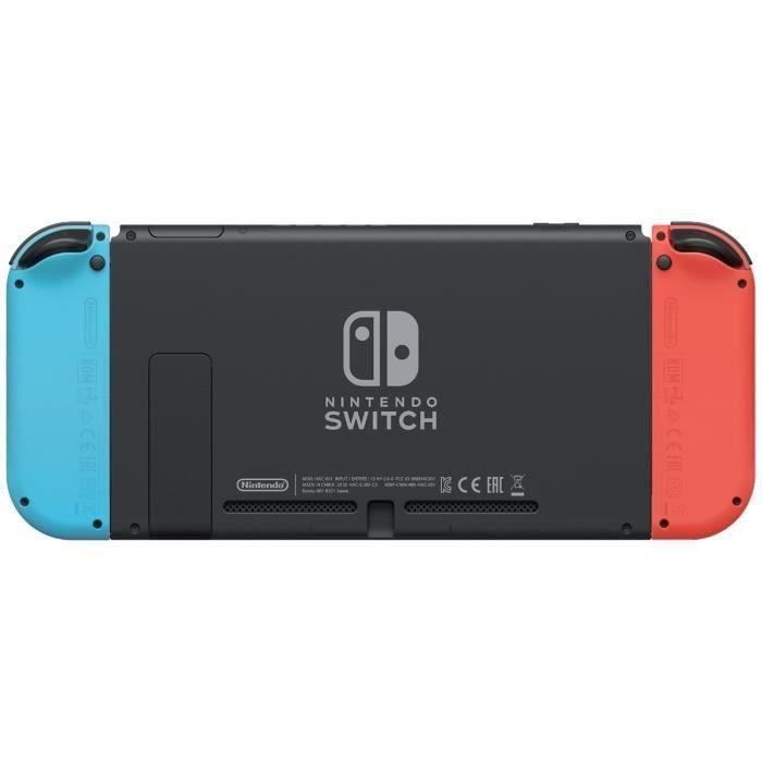 Console Nintendo Switch • Bleu Néon & Rouge Néon - Cdiscount Jeux vidéo