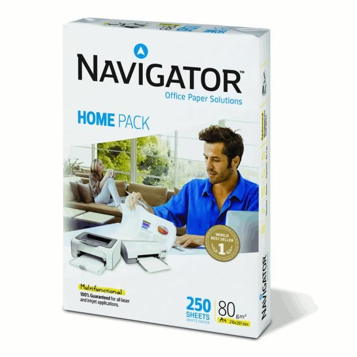 Navigator Ramette Home Pack 250 feuilles A4 - Cdiscount Informatique