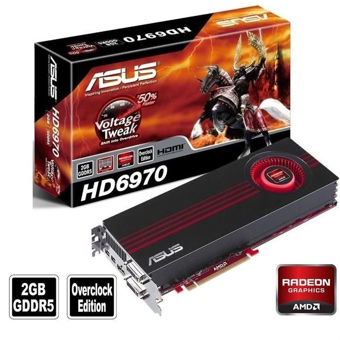 Asus AMD HD 6970 2Go GDRR5 - Cdiscount Informatique