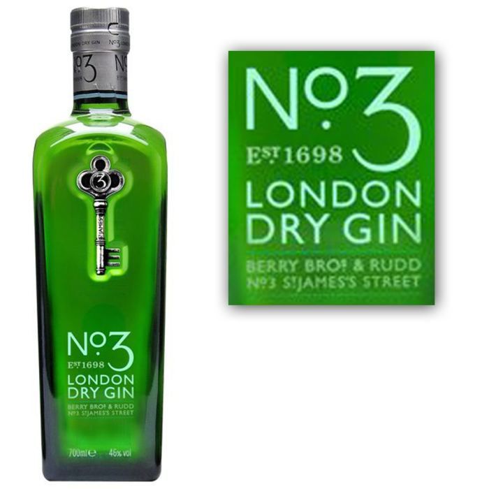 N 3 London Dry Gin - La cave Cdiscount