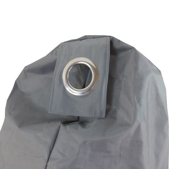 COTTON WOOD Poire Tribe en PVC - Ø 75 x 110 cm - Gris - Cdiscount Maison