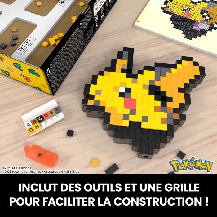 MEGA-Pokémon-Pikachu-Coffret de construction rétro 400 pièces - MEGA ...
