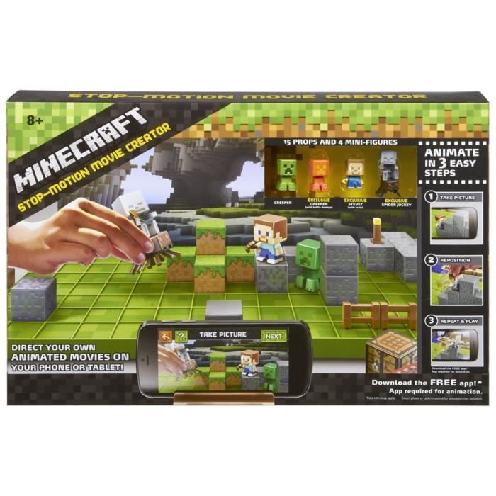 MINECRAFT Minecraft Animation Studio - Cdiscount Jeux - Jouets
