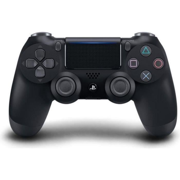 Manette PS4 DualShock 4.0 V2 Jet Black - PlayStation Officiel ...
