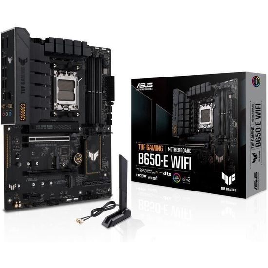 Carte mère - ASUS - TUF GAMING B650-E WIFI - AMD B650 - Emplacement AM5 ...