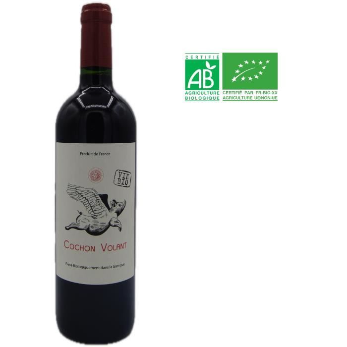 Château des Caraguilhes Cuvée Le Cochon Volant 2023 Pays d'Oc - Vin ...