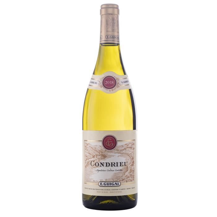 E.Guigal 2018 Condrieu - Vin blanc des Côtes du Rhône - La cave Cdiscount