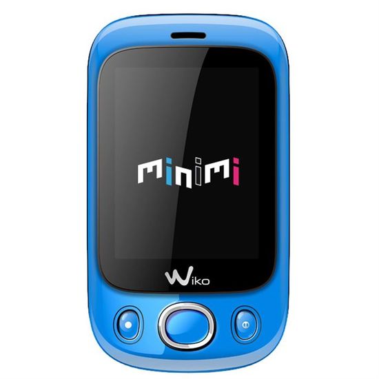 WIKO MINIMI Bleu - Cdiscount Téléphonie