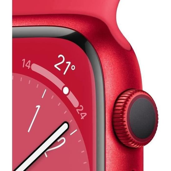 Apple Watch Series 8 GPS - 41mm - Boîtier (PRODUCT)RED Aluminium ...