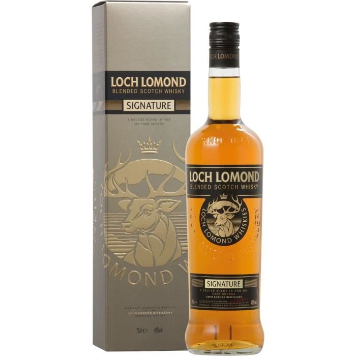 Whisky Loch Lomond Signature - Blended whisky - Ecosse - 40%vol - 70cl ...