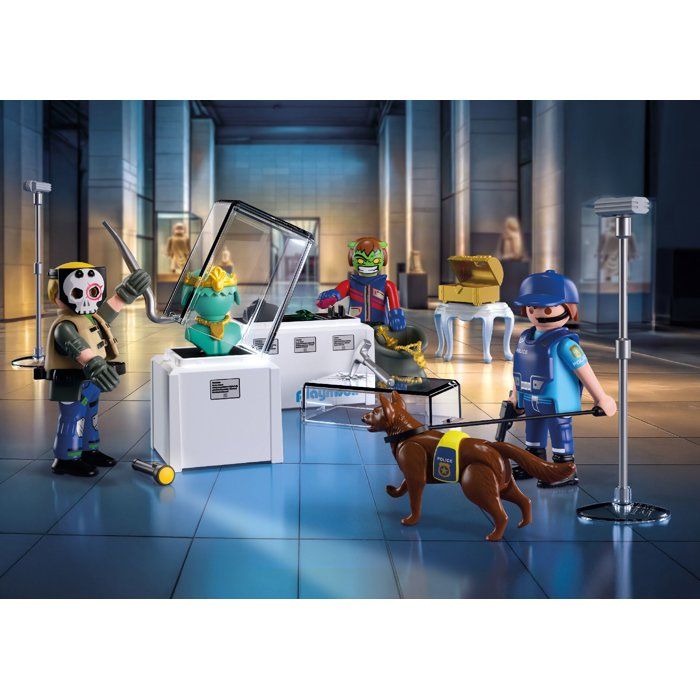Playmobil pack Police voleur Hélicoptère de police (70569 ...