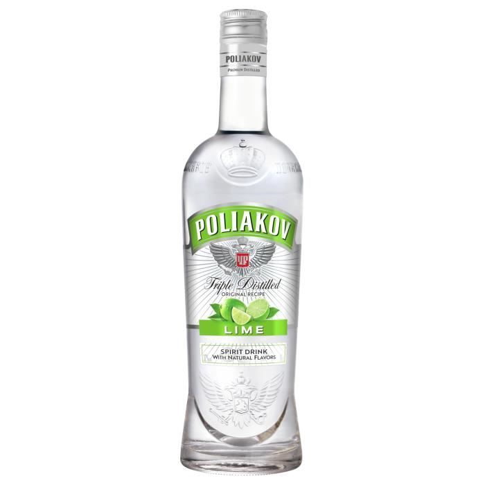 Poliakov - Lime - Vodka - 32,0 % Vol. - 70cl - La cave Cdiscount