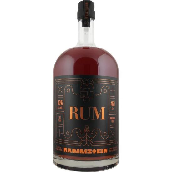 RAMMSTEIN Rhum Bourbon Barrel finish - 450CL - 40% - La cave Cdiscount