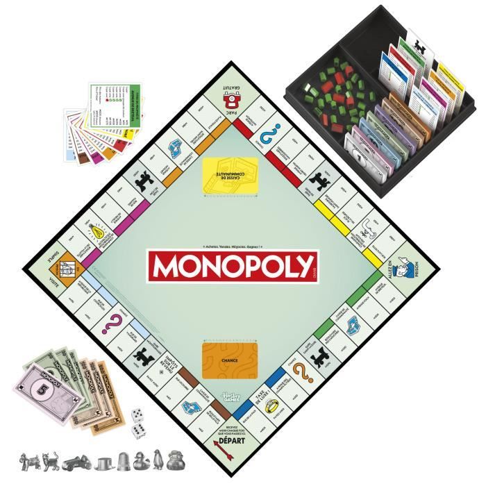 Monopoly Classique + Extension Parc gratuit - Cdiscount Jeux - Jouets